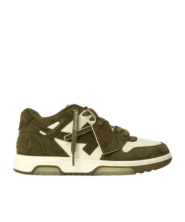 Off-White Suede Low-top Trainers