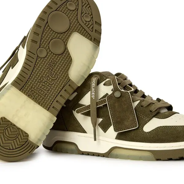 Off-White Suede Low-top Trainers