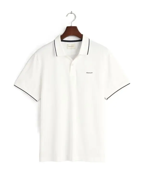 Gant Logo Short Sleeve Polo Shirt