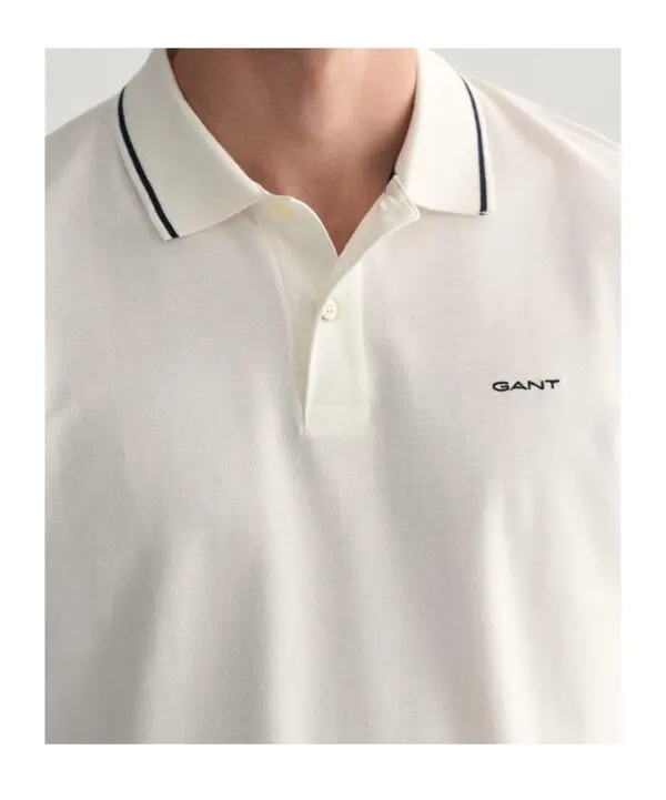 Gant Logo Short Sleeve Polo Shirt