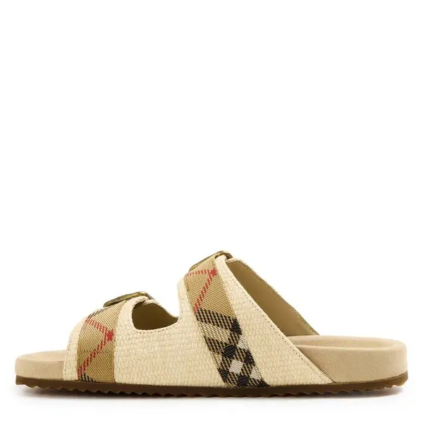 Burberry Urchin Buckle Flat Sandals