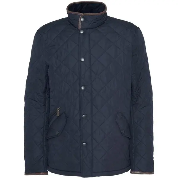 Barbour Powell Quilted Long-sleeve Cotton Jacket