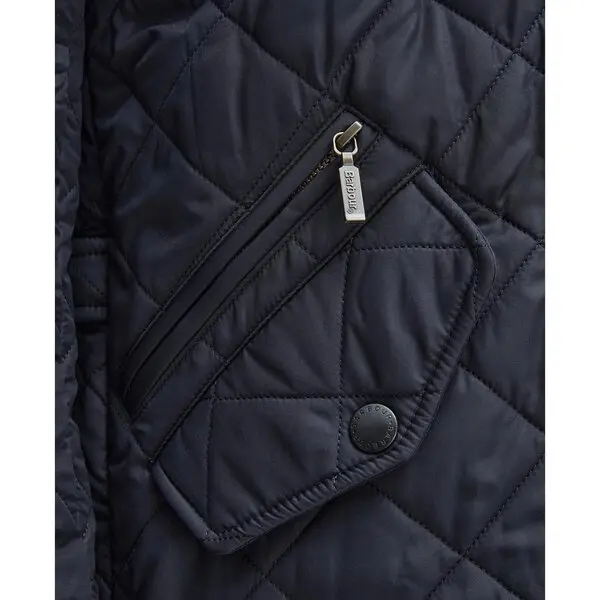 Barbour Powell Quilted Long-sleeve Cotton Jacket