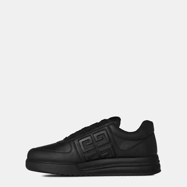 Givenchy Low Top Sneakers With Perforated Upper And Embossed Logo
