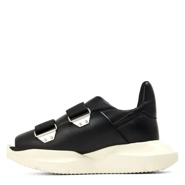 Rick Owens Low-top Trainers With Buckled Straps - Black