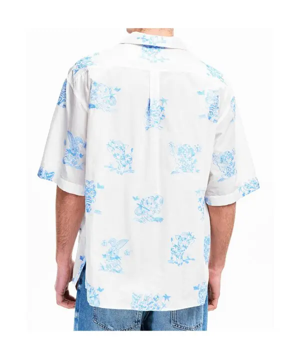 Kenzo Short-sleeved Printed Shirt