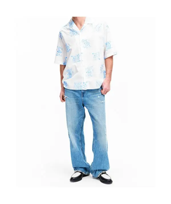 Kenzo Short-sleeved Printed Shirt