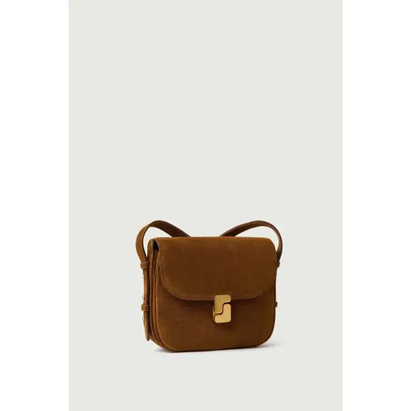 Soeur Lightweight Crossbody Bag - Brown
