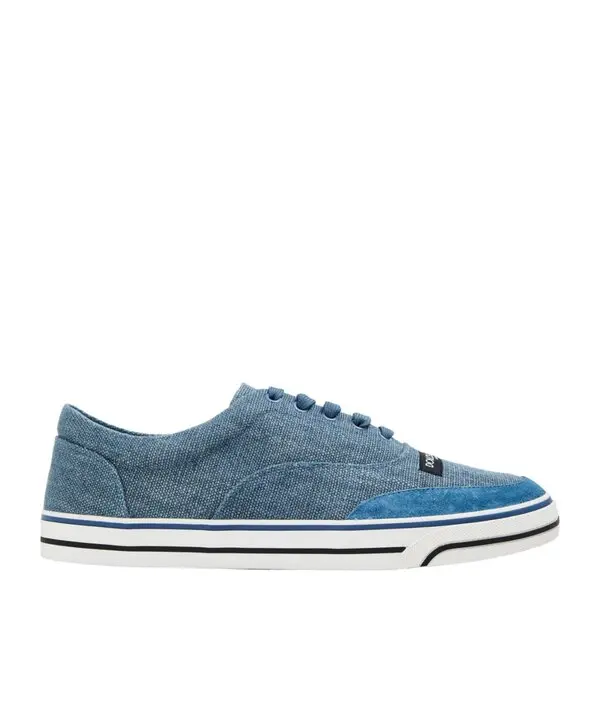 Dolce & Gabbana Lace-up Canvas Sneakers