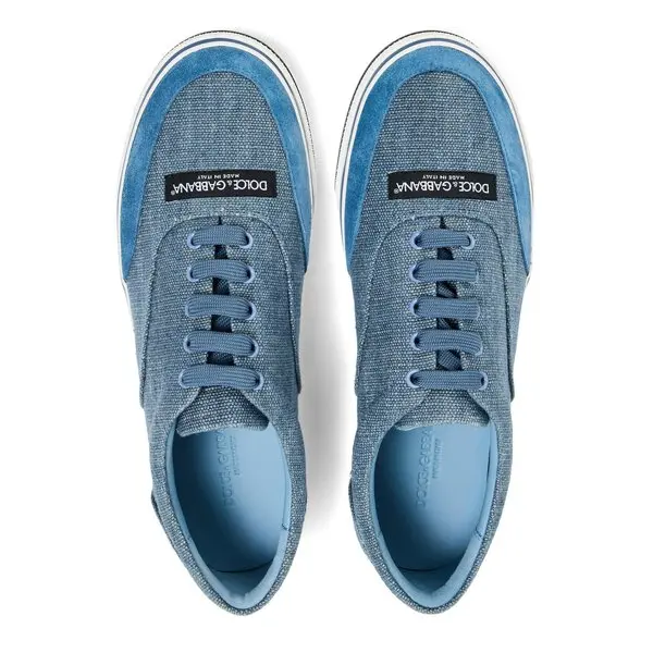 Dolce & Gabbana Lace-up Canvas Sneakers