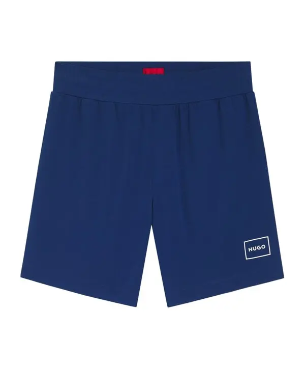 Hugo Boss Logo Detail Elastic Waist Shorts