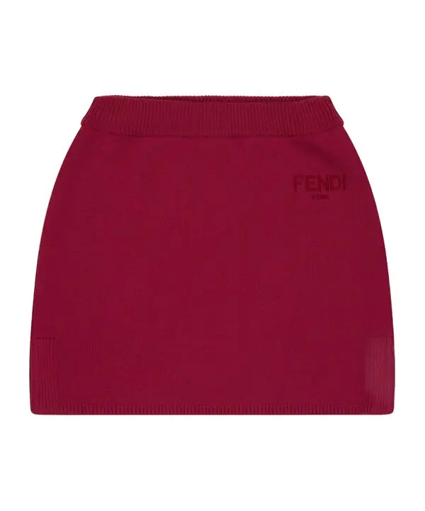 Fendi Soft Knit Skirt