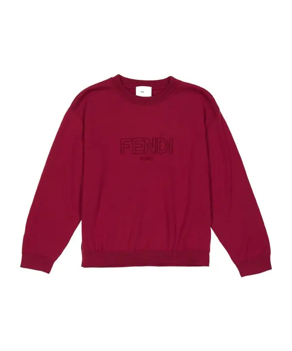 Fendi Soft Knit Top - Red