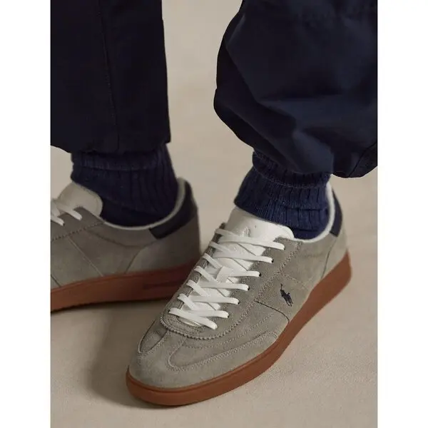 Polo Ralph Lauren Suede Lace-up Sneakers