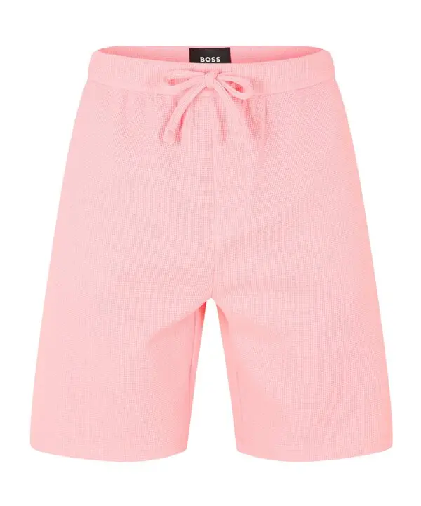 Hugo Boss Waffle Knit Drawstring Shorts