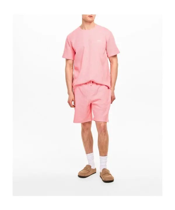 Hugo Boss Waffle Knit Drawstring Shorts