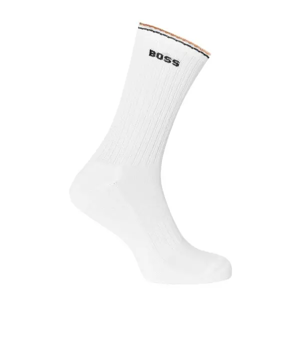 Hugo Boss Striped Mid-calf Socks