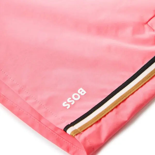Hugo Boss Swim Trunks With Side Stripe Detail