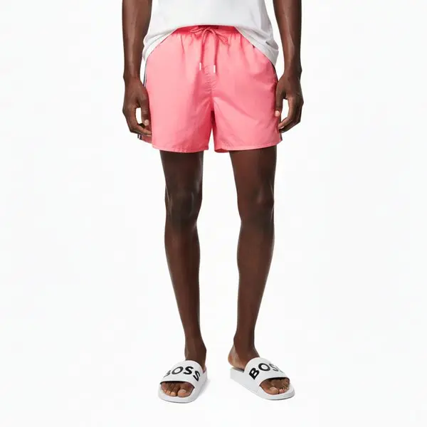 Hugo Boss Swim Trunks With Side Stripe Detail