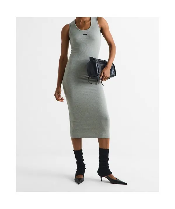 Fear Of God Sleeveless Ribbed Midi Dress
