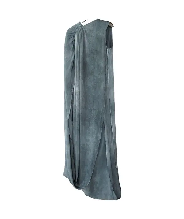 UMA WANG Sleeveless Draped Maxi Dress