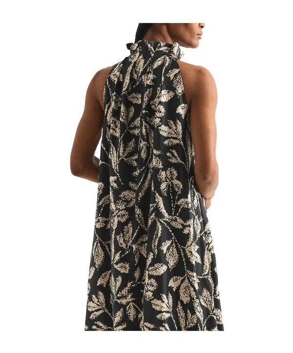 Max Mara Sleeveless High-neck Maxi Dress - Black
