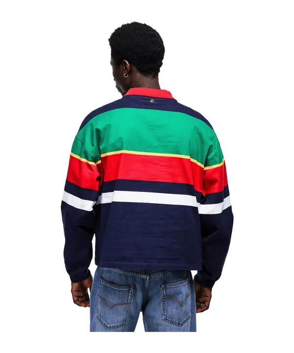 Versace Striped Crew Sweatshirt