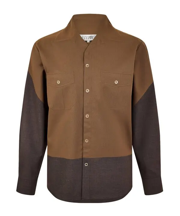 MAISON MARGIELA Long-sleeve Printed Shirt