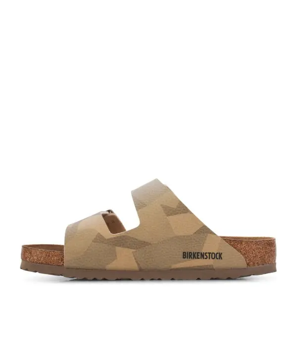 BIRKENSTOCK Two-buckle Slide Sandals - Brown