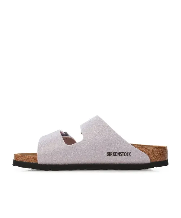 BIRKENSTOCK Suede Slide With Adjustable Buckles - Multicolor