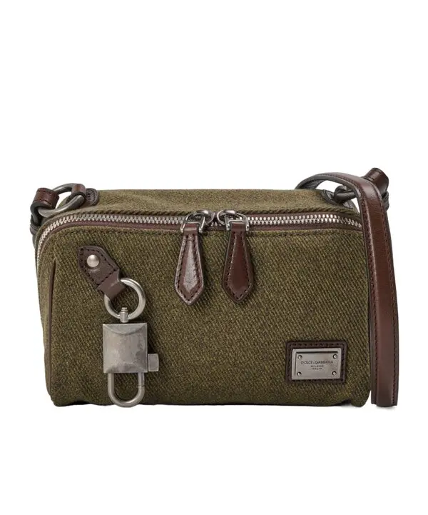 Dolce & Gabbana Solid Color Cross Body Bag