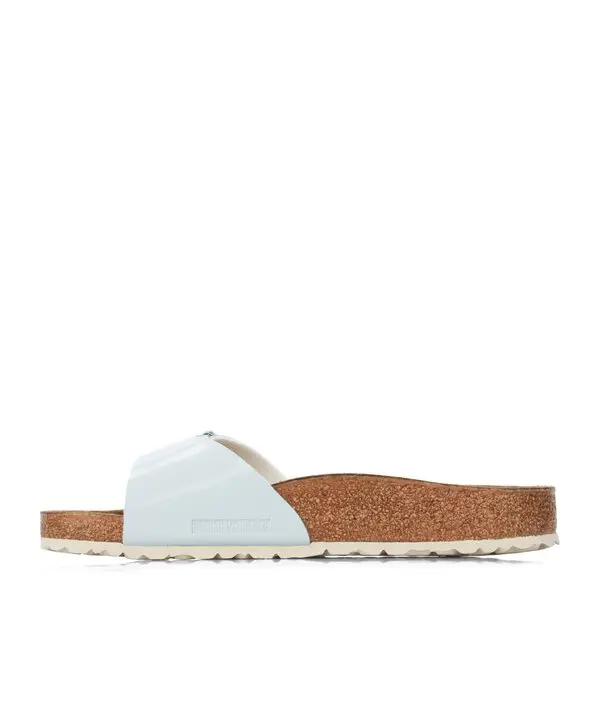 BIRKENSTOCK Pale Blue Slip-on Slide With Adjustable Buckle