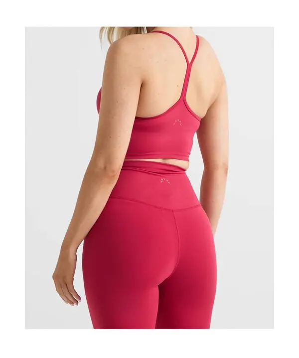 Varley Harley Light-support Wire-free Low-impact Sports Bra - Red