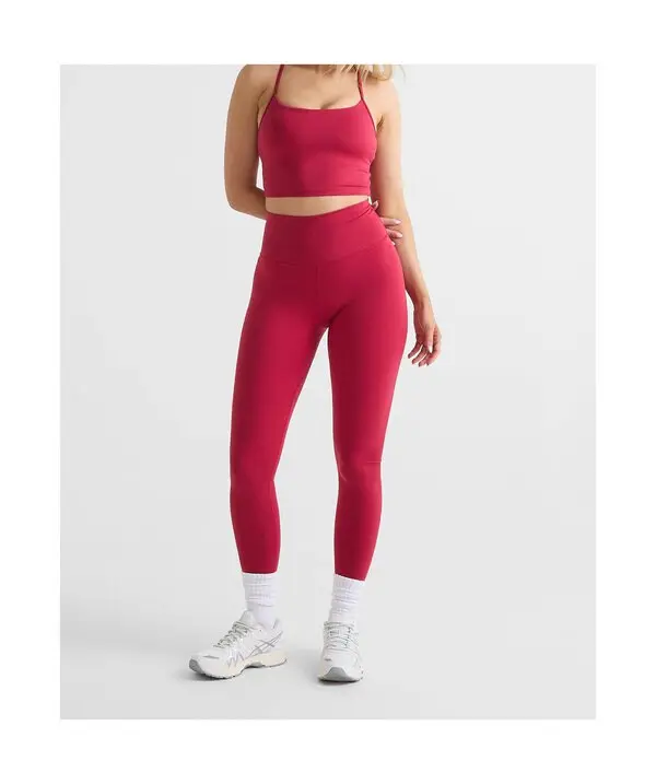 Varley Harley Light-support Wire-free Low-impact Sports Bra - Red