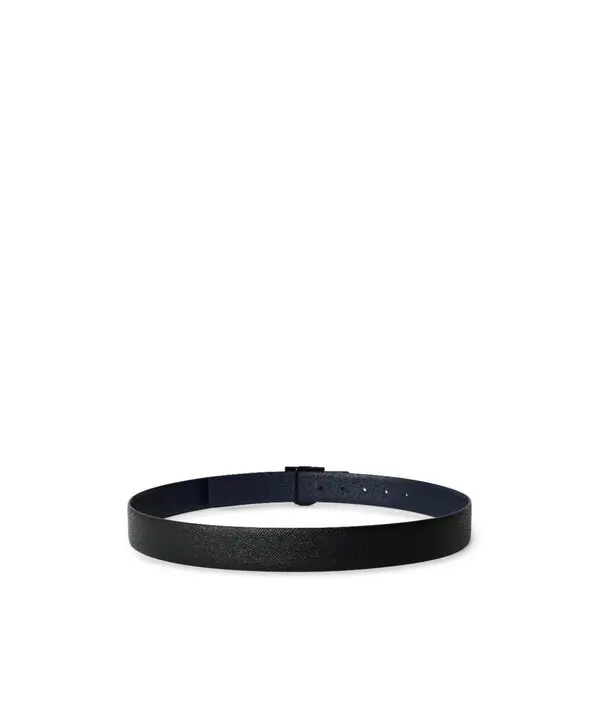 FERRAGAMO Reversible Grained Leather Belt