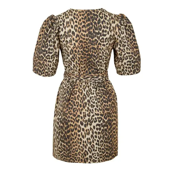 GANNI Printed Mini Dress - Multicolor