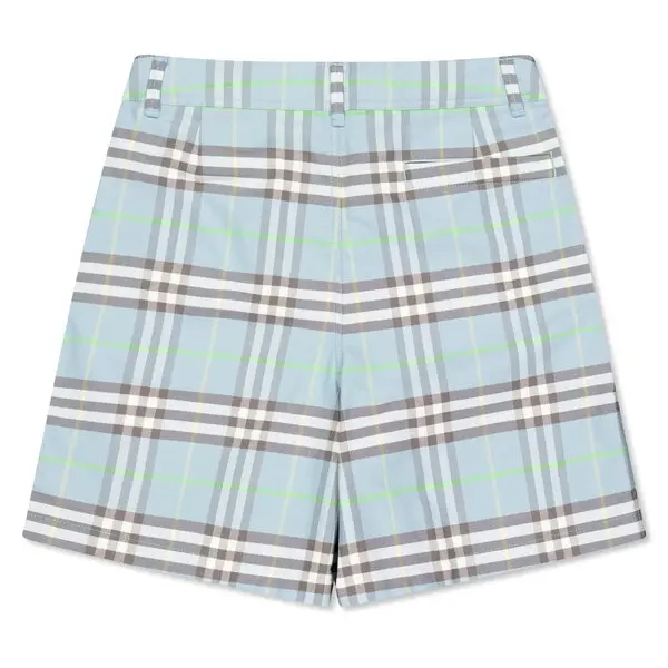 Burberry Plaid Tailored Shorts