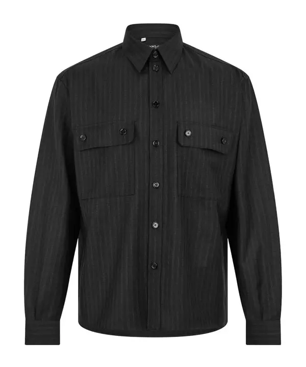 Dolce & Gabbana Long-sleeve Printed Shirt