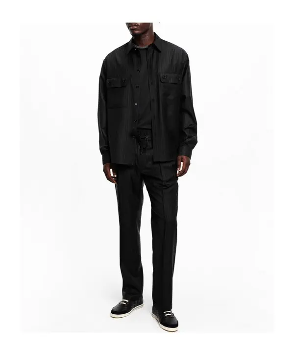 Dolce & Gabbana Long-sleeve Printed Shirt