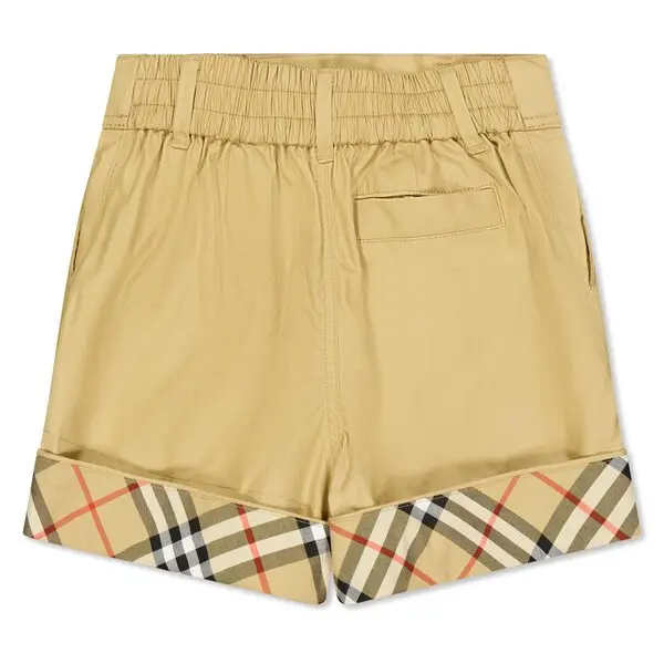 Burberry Check Trimmed Shorts