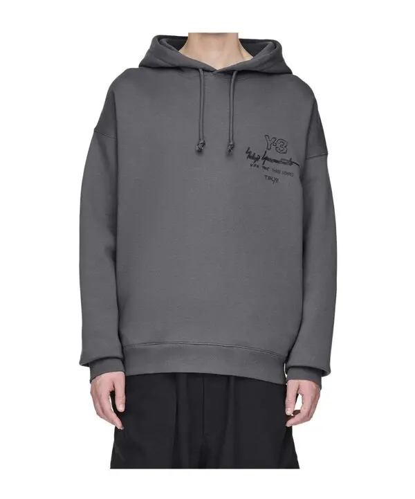 Y3 Loose-fit Pullover Hoodie