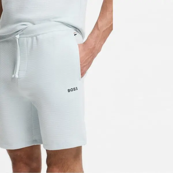 Hugo Boss Boss Waffle Weave Drawstring Shorts