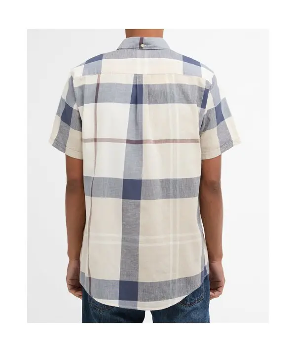 Barbour Short-sleeved Plaid Shirt