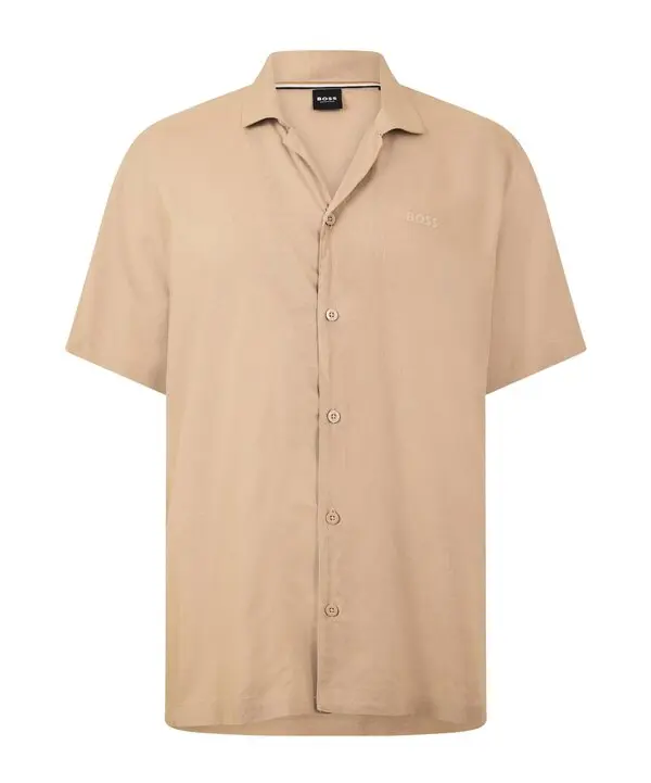 Hugo Boss Short Sleeve Plain Shirt