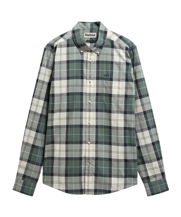 Barbour Long-sleeved Plaid Shirt