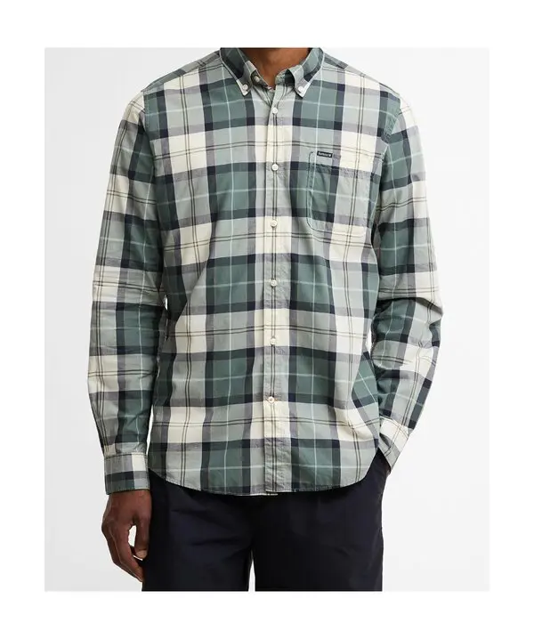Barbour Long-sleeved Plaid Shirt