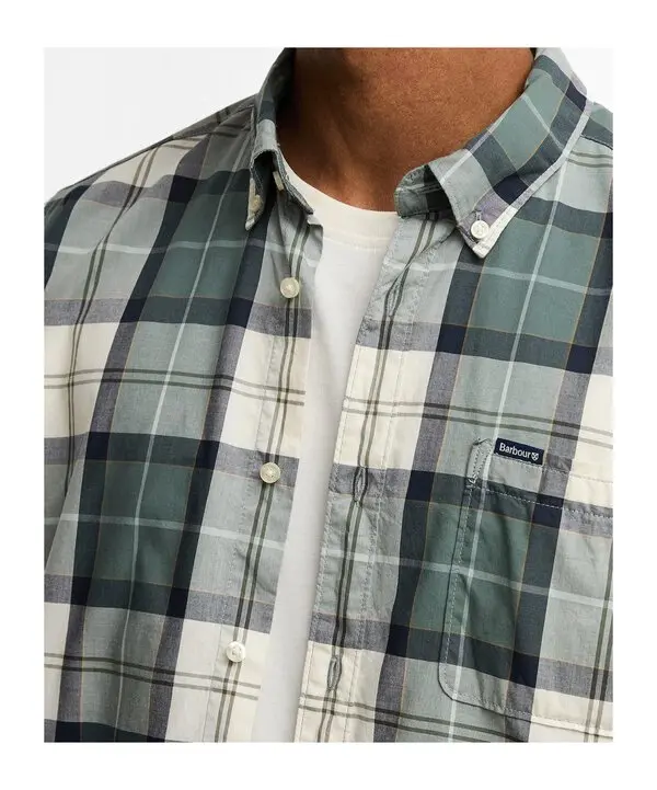 Barbour Long-sleeved Plaid Shirt