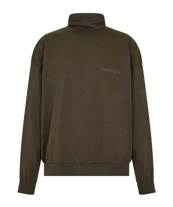 Fear Of God Mock-neck Long-sleeve Sweatshirt