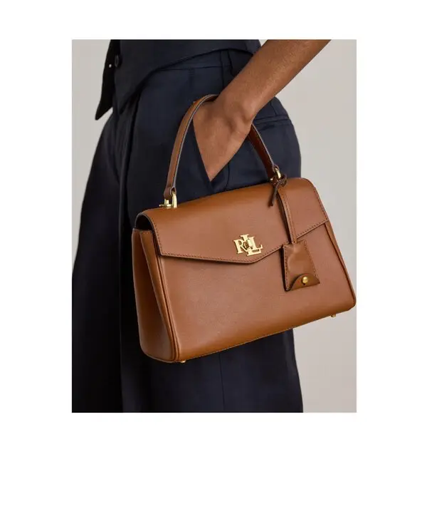 Ralph Lauren Farrah Top Handle Satchel Bag