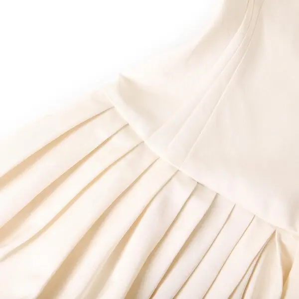Magda Butrym Off-the-shoulder Maxi Dress With Pleated Skirt